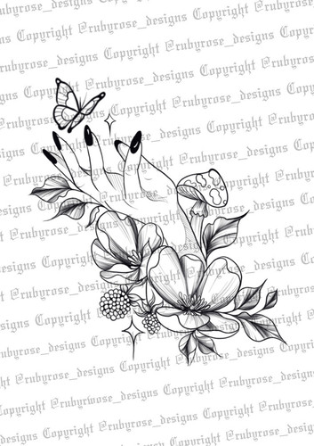 Lady Nature Hand | Ruby Rose Designs