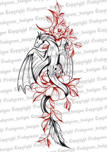 Saphira The Dragon | Ruby Rose Designs