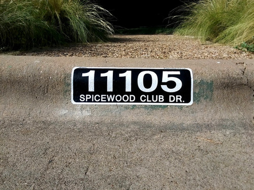 Full Street Address, Customized for You | Austin Curb Service
