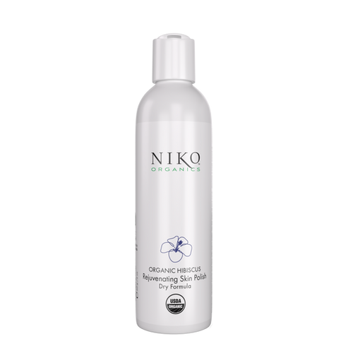ORGANIC HIBISCUS ANTI-AGING SKIN POLISH & DRY CLEANSER | NIKO Cosmetics
