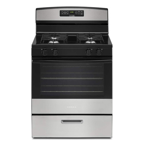 AMANA 30-inch Gas Range with Bake Assist Temps | My Site 4
