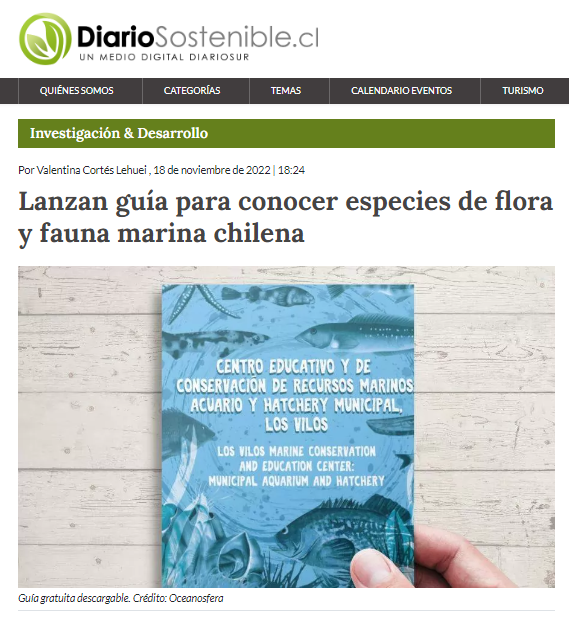 Diario Sostenible: Lanzan guía para conocer especies de flora y fauna ...