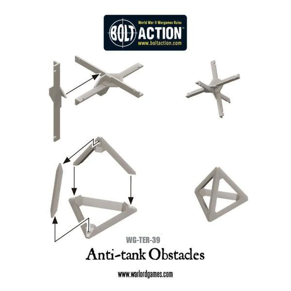 Anti-Tank Obstacles | Lowland Miniatures