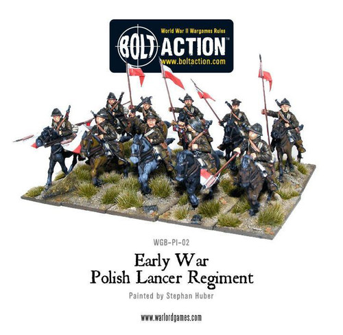 Early War Polish Lancer Regiment | Lowland Miniatures