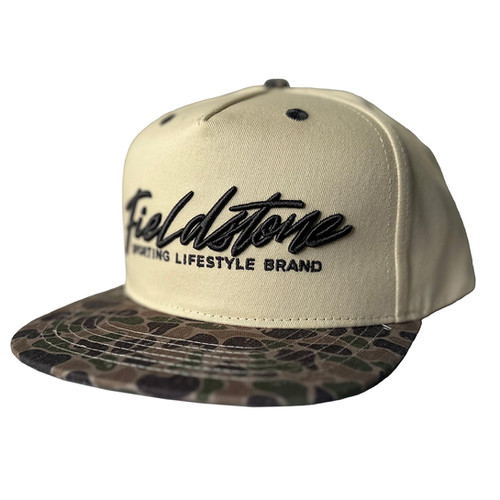 Canvas Backwoods Camo Bill (RH-237) | FIELDSTONE