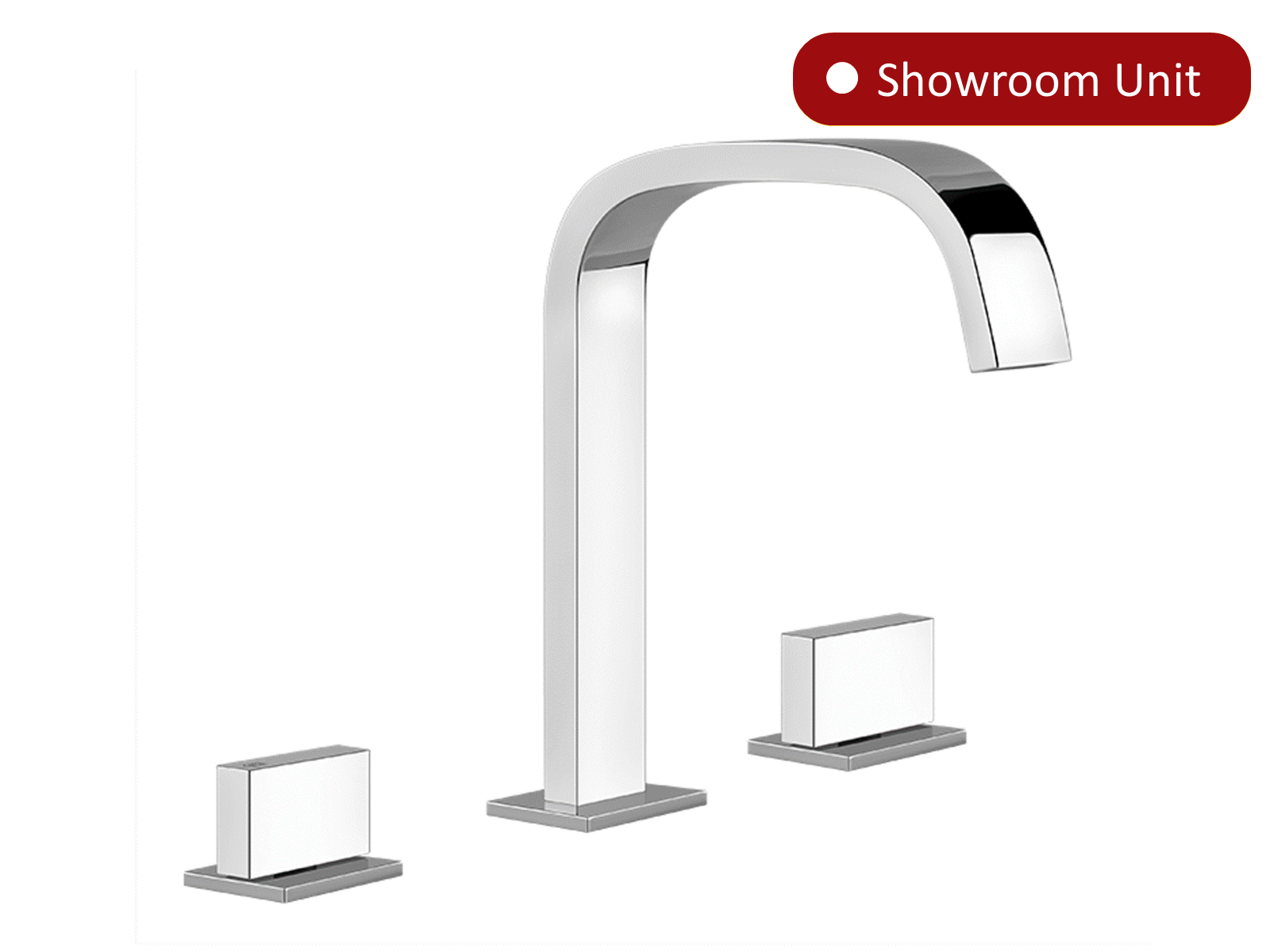 Gessi Rettangolo-T 3 Hole Deck Mounted Basin Mixer | Percentage Store