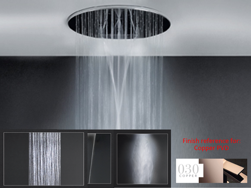 Gessi Minimali Ceiling Embedded Multifunction Shower + Concealed Part ...