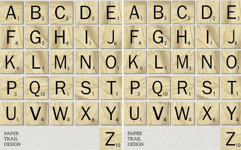 How to Make Scrabble Word Tiles