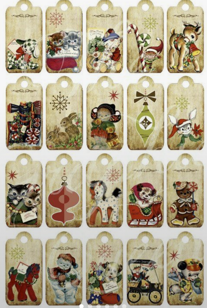 Free Printable Vintage Sheet Music Gift Tags