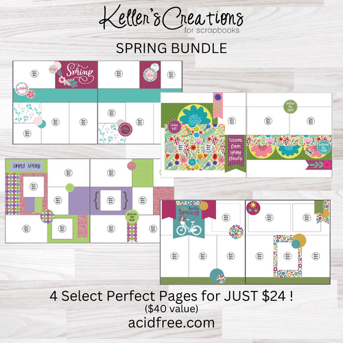 SPRING Perfect Pages Bundle | Keller's Creations