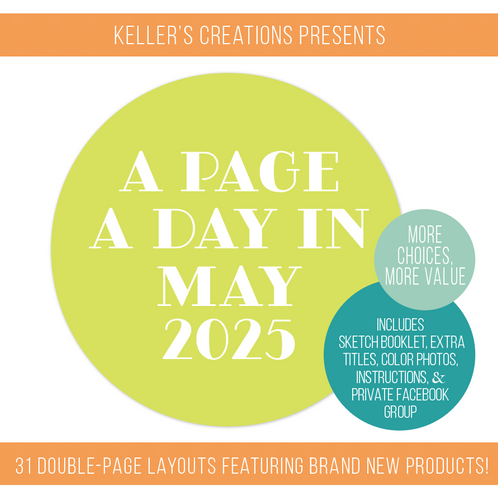 A Page a Day in May 2025 | Keller's Creations