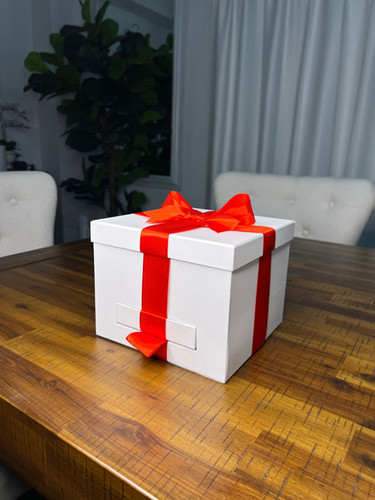 Ultimate Gift Box - With Gift Drawer, Red Roses | Silk Bouquets