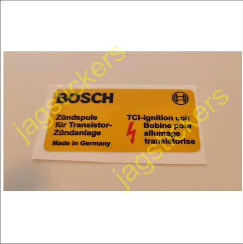 Bosch Ignition Coil | Jag Stickers