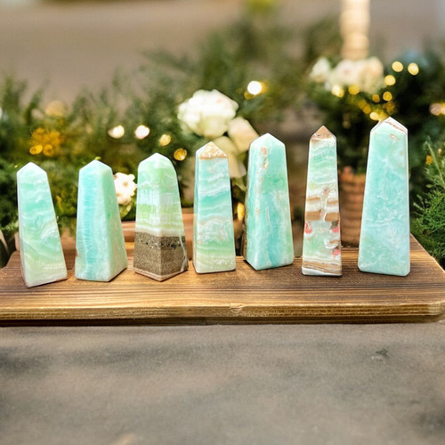 Caribbean Calcite Towers from Pakistan | BloomingWoodBoutique