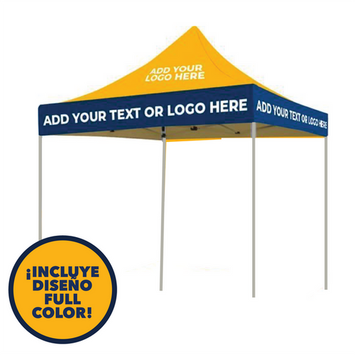 Custom EZ Up Branded Tent 10x10' | Vitaltek