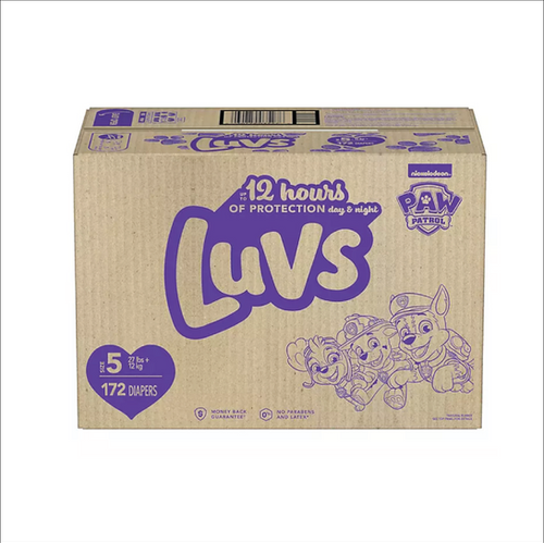 Luvs Pro Level Size 5 4/172 | Vitaltek