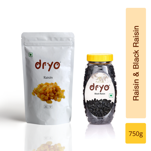 Raisin 500g & Black Raisin 250g | Dryo Shop