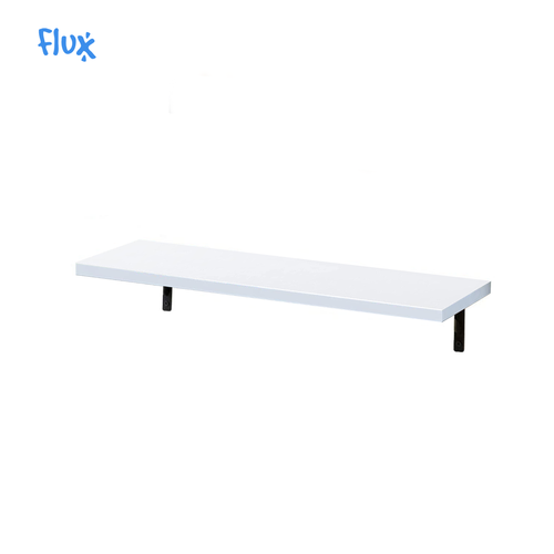 Flux Wall Mounting Shelf Pack of 1 White | Flux Shop