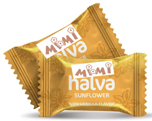 Candy Halva Vanilla 0.5lb Ukraine | Slava Foods