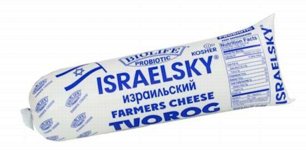 "BIOLIFE" FARMER CHEESE ISRAELI STYLE LOAF 3LB | Slava Foods