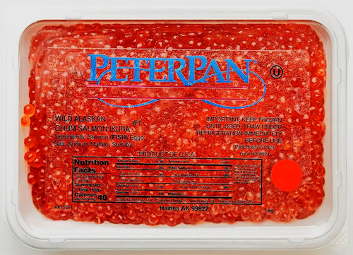 *Peter Pan* CHUM #1 Salmon Caviar 500g(RED) new season 2025 | Slava Foods