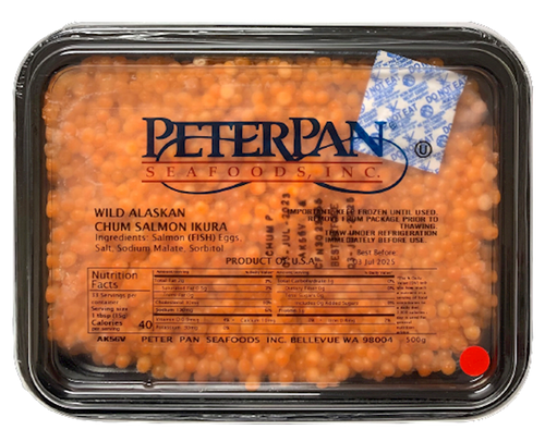 *Peter Pan* CHUM #1 Salmon Caviar 1 kg | Slava Foods