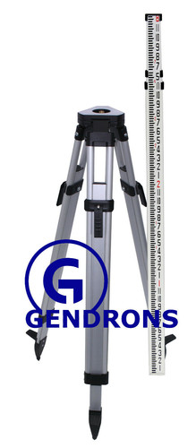 Seco Aluminum Tripod + 8' Grade Rod Package | Gendrons Inc