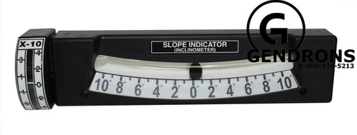TPI 0-10 Degree Slope Meter Indicator with Dual Slope | Gendrons Inc