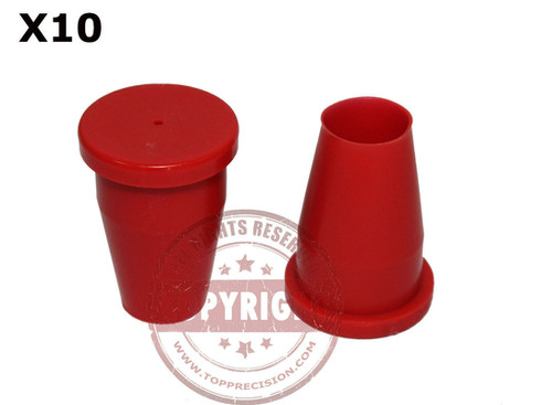 Blank Red Control Surveyors Caps | Gendrons Inc