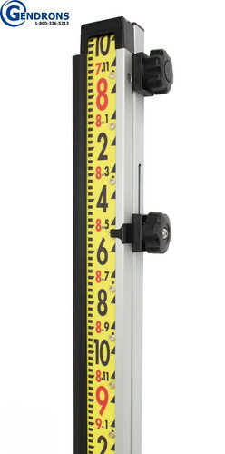 Laserline 10' Direct Elevation Lenker Grade Rod | Gendrons Inc