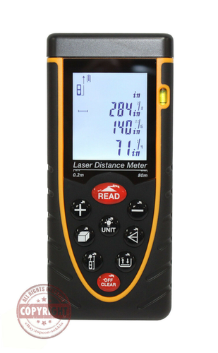 TPI LD80 Laser Distance Meter | Gendrons Inc