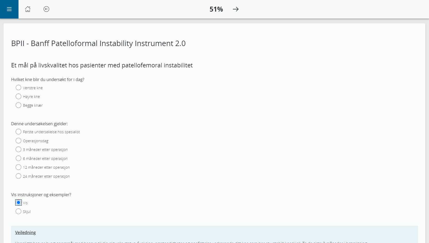 Banff Patelloformal Instability Instrument 2.0