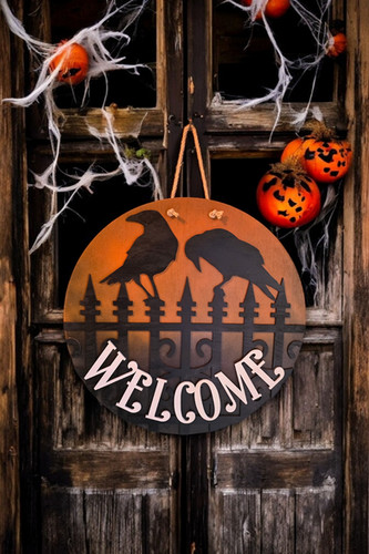 Raven Welcome Sign | Danthom Designs