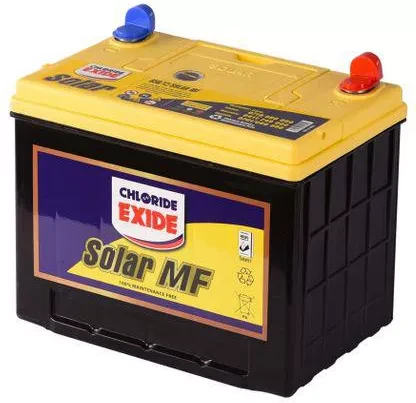 Powerlast 075 MF Solar Battery Chloride Exide | Sun Touch