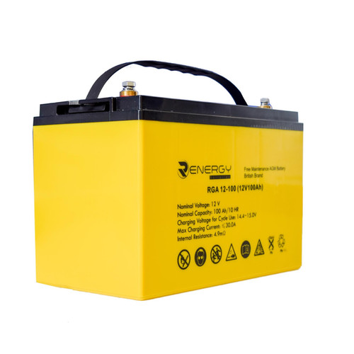 Renergy AGM Batteries (RGA12-100) | Sun Touch