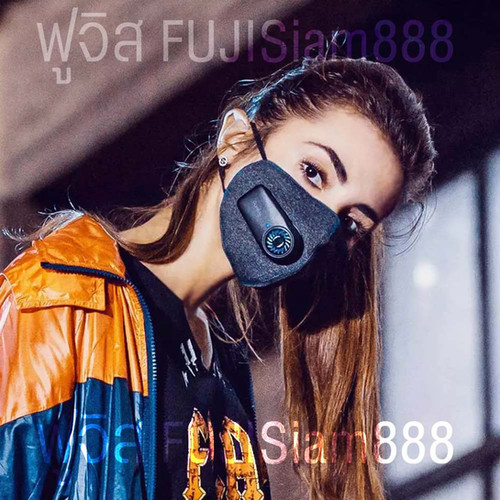 XIAOMI Purely Mask หน้ากากพัดลม ป้องกันฝุ่นละอองในอากาศ PM2.5 ...