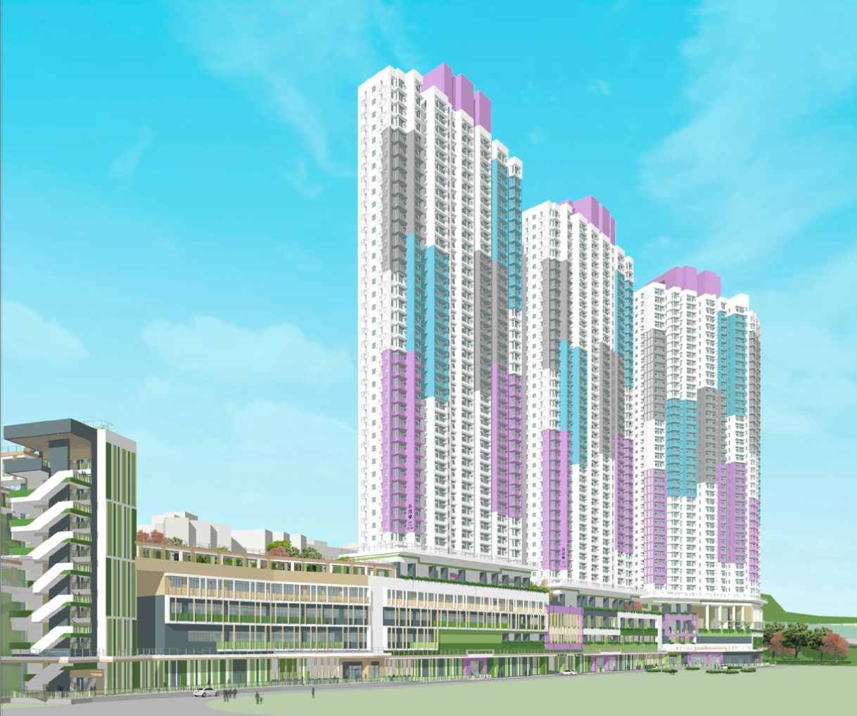 Public Housing Redevelopment at Pak Tin Estate, Phase 12 | Hsin Yieh