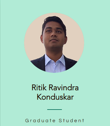 Portfolio- Ritik Ravindra Konduskar ChemE