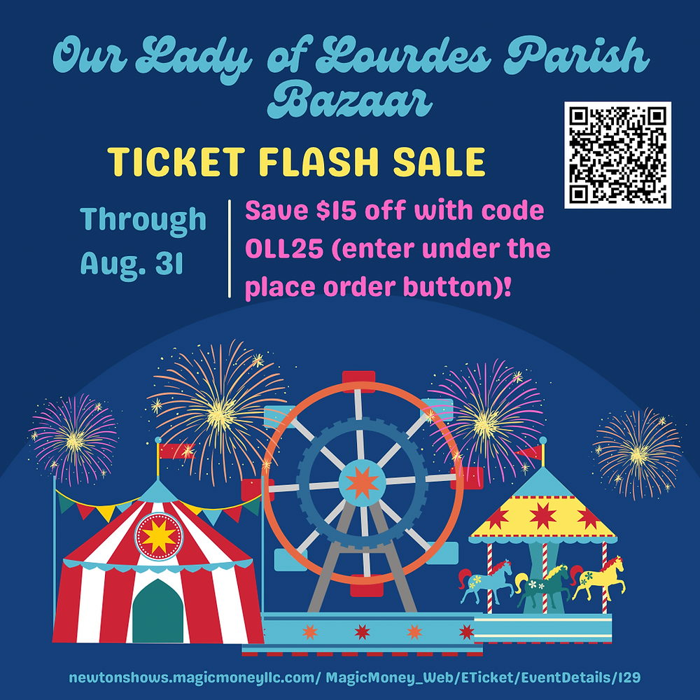 Bazaar Ticket Flash Sale! Now through 8/31