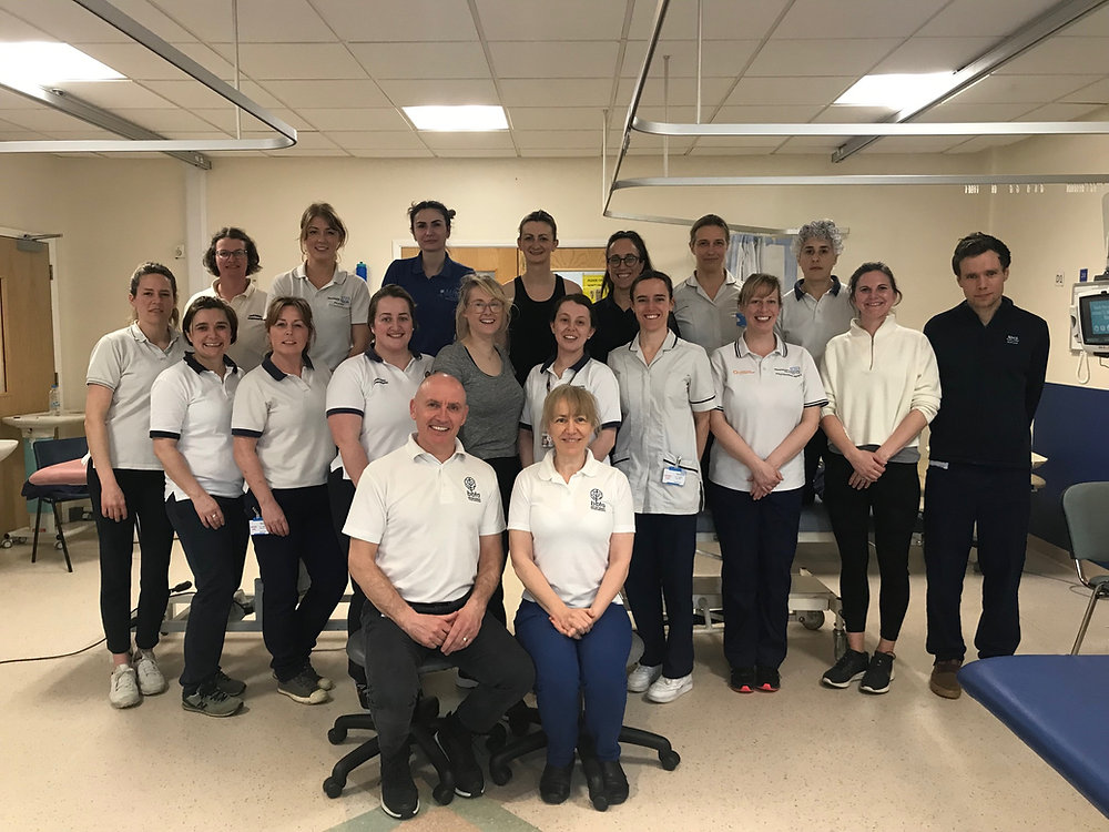 Trafford General Hospital Basic Bobath course.