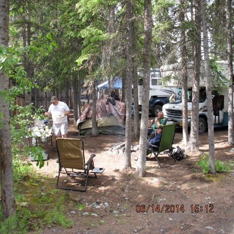 Klutina River Campground | Salmon Grove | Copper Center, Alaska