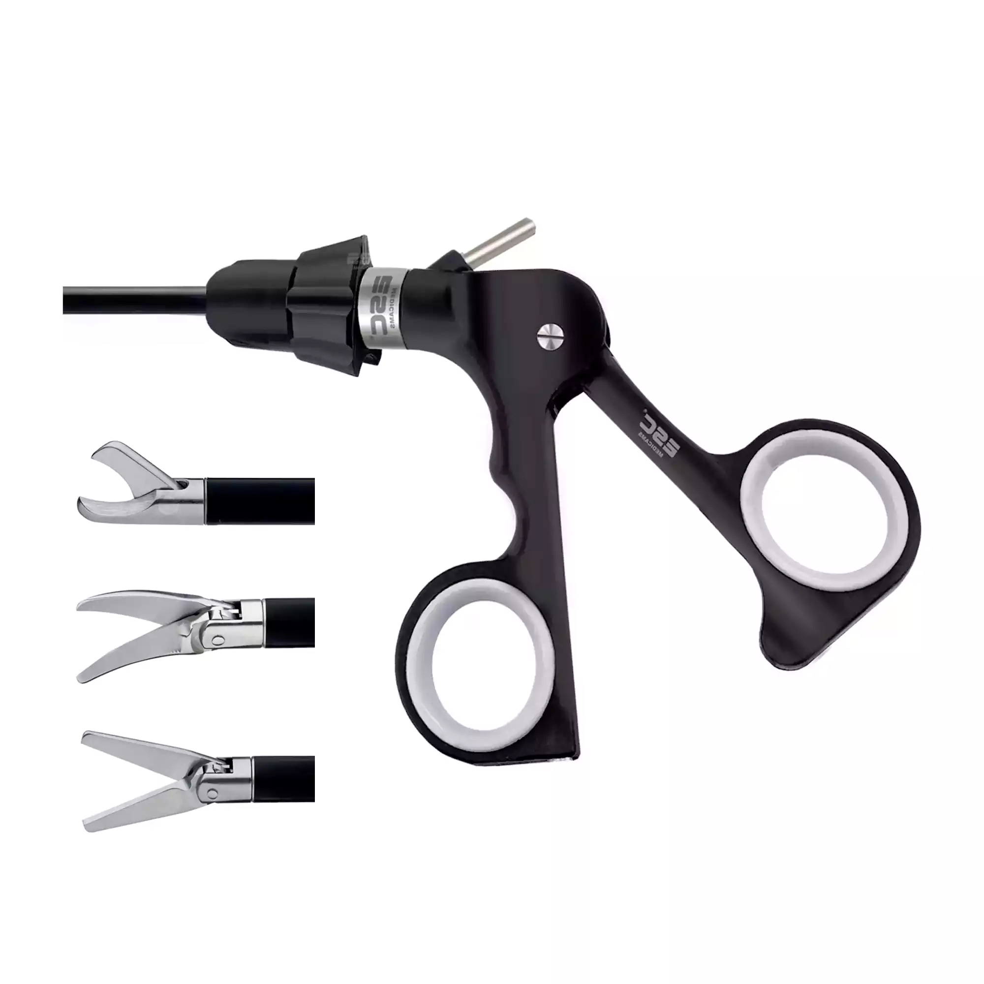 Laparoscopic Hand Instruments Scissor Forceps - Curved | ESC Medicams