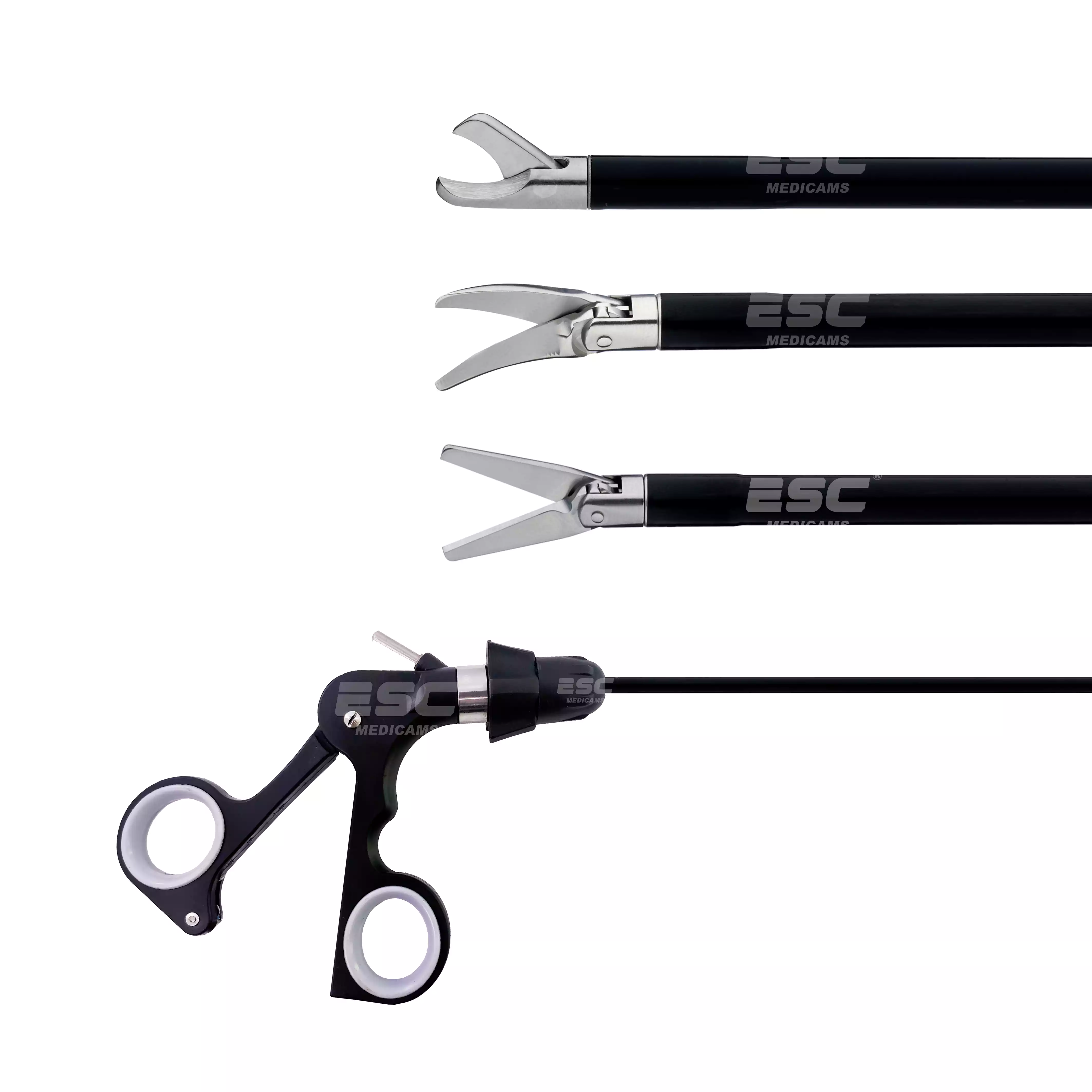 Laparoscopic Hand Instruments Scissor Forceps - Curved | ESC Medicams