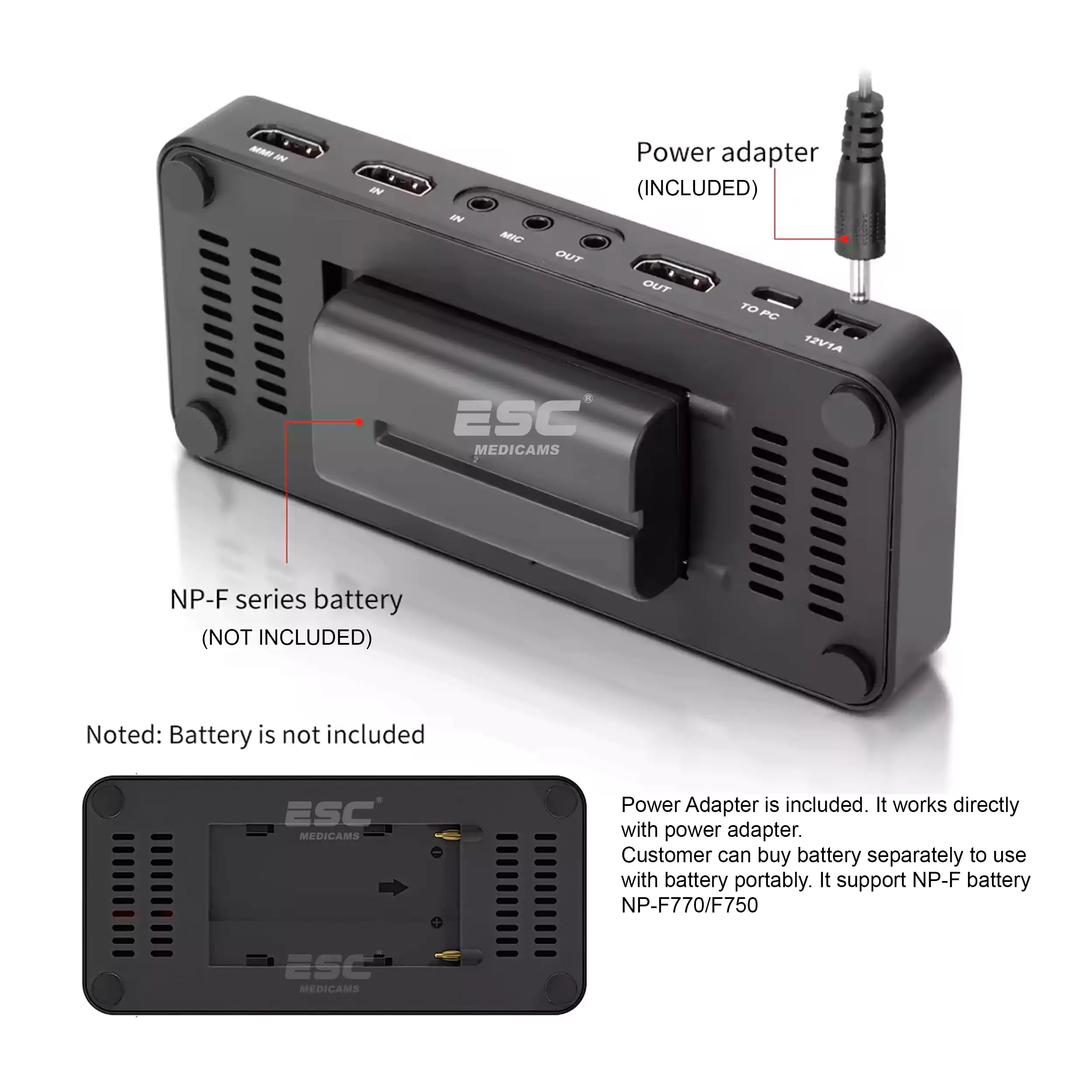 4K Medical Surgical Recorder for Laparoscopy | ESC Medicams