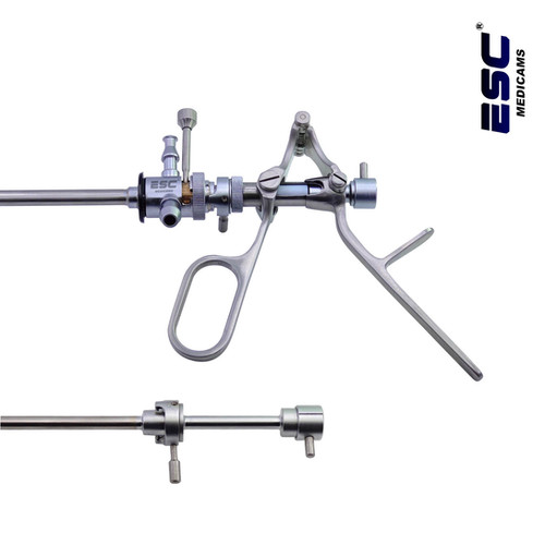 Urology Stone Punch Lithotrite Forceps with Visual Obturator | ESC Medicams