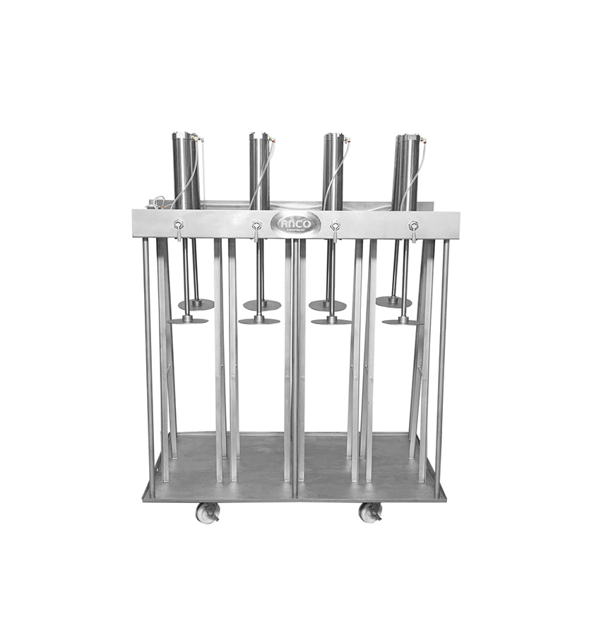 Vertical A-Frame Commerical Cheese Press | Cheese Production | Anco ...