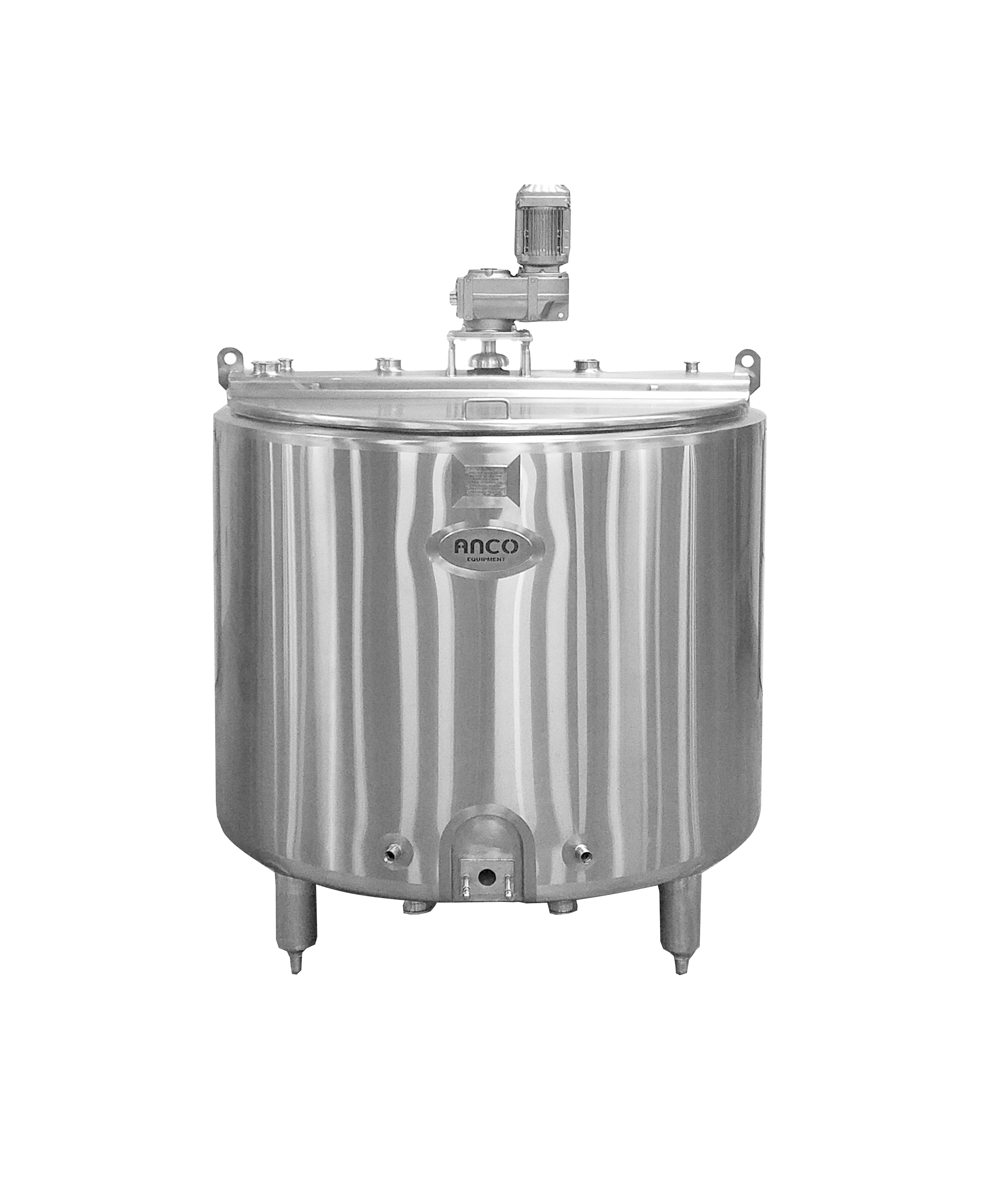 Wing-Top Batch Pasteurization Tanks | Anco Equipment
