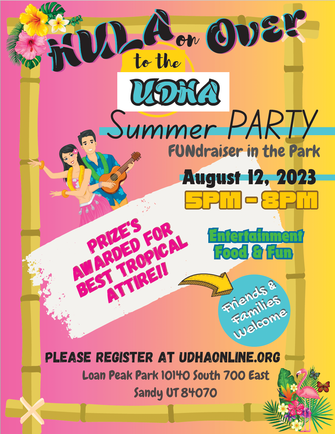 UDHA Summer Party and Fundraiser | UDHA