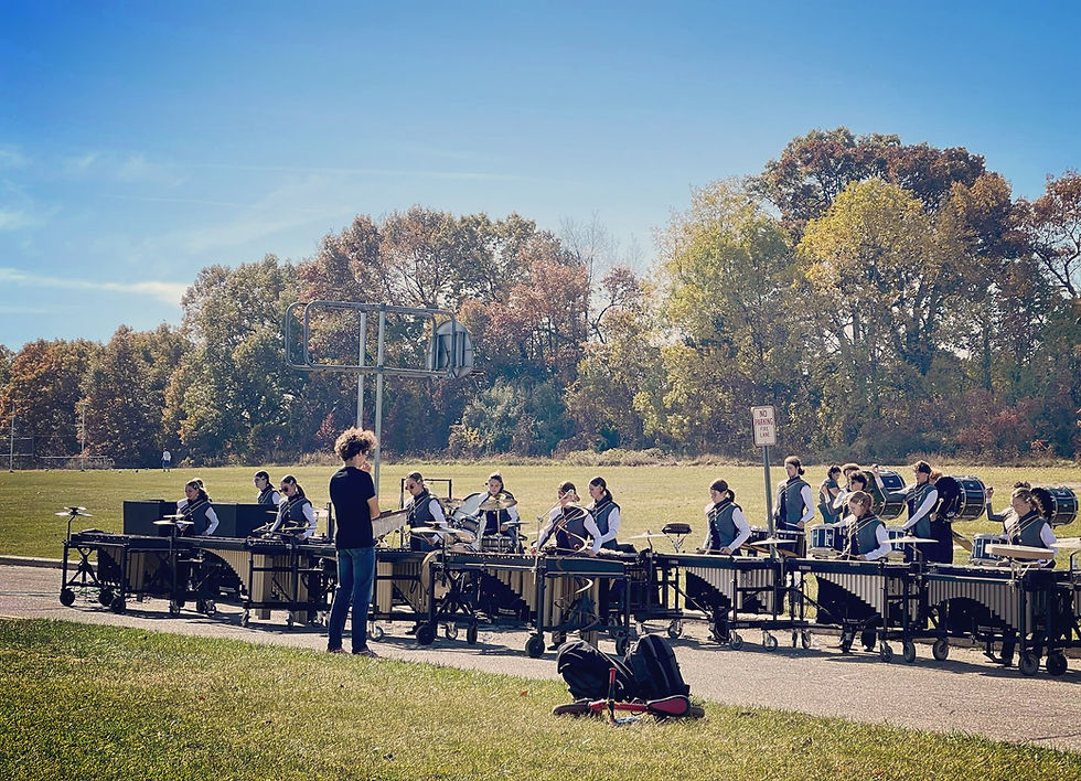 The Marching Front Ensemble: Working with High School Auxiliary Students