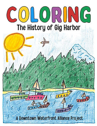 Coloring Book Project | Downtown Waterfront Alliance | Gig Harbor, WA